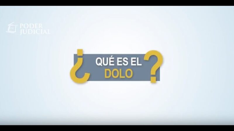 ¿Qué es el dolo? - TramiteFacil.online