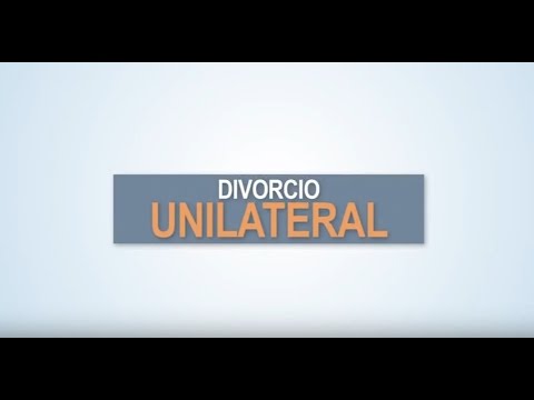 Divorcio unilateral - TramiteFacil.online